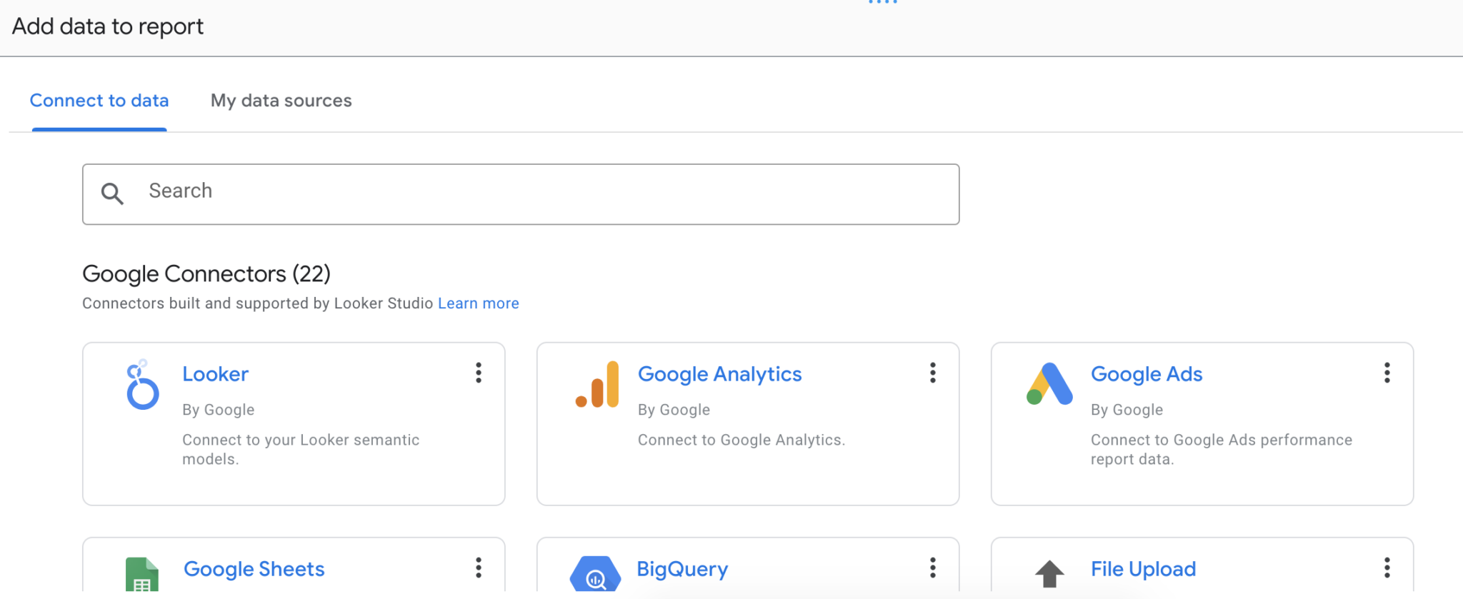 How to add data sources in Looker Studio - Looker Studio Courses