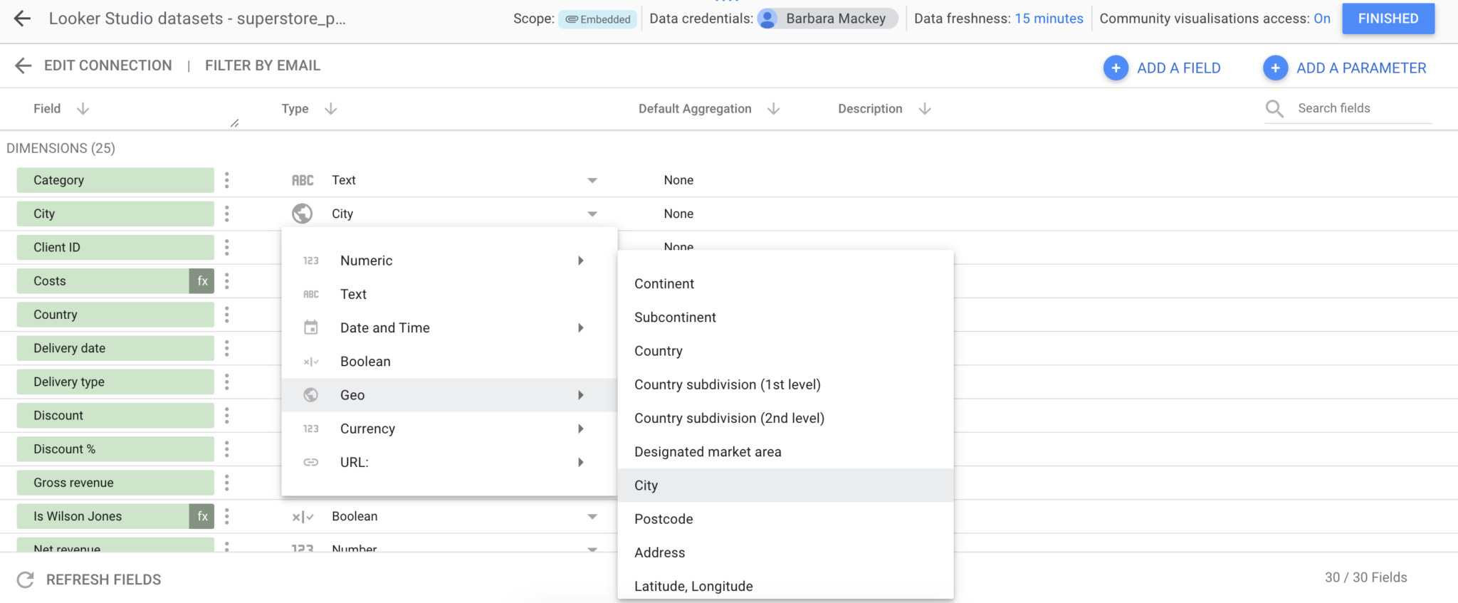 Change data types in Looker Studio - Looker Studio Courses