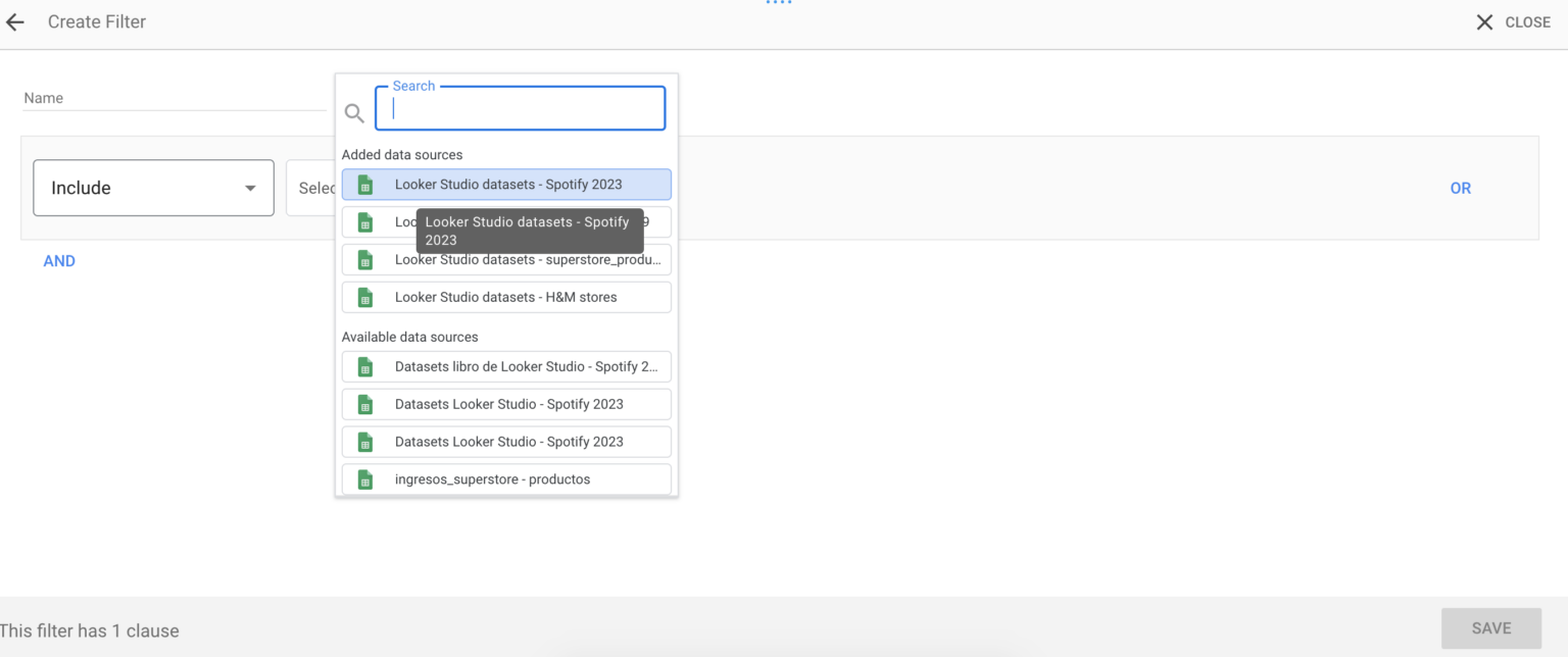 How to create filters in Looker Studio reports - Looker Studio Courses